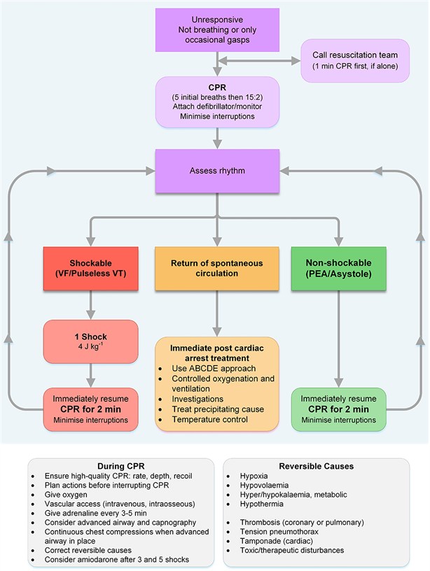 Guidelines: Paediatric advanced life support | Resuscitation Council UK Guidelines: Paediatric advanced life support | Resuscitation Council UK